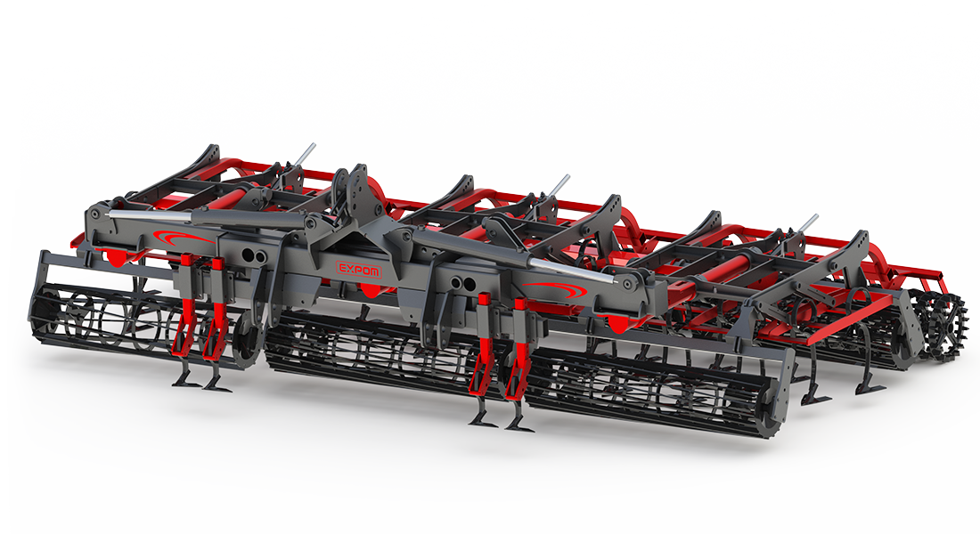 Field cultivator WICHER hydr. foldable - Expom