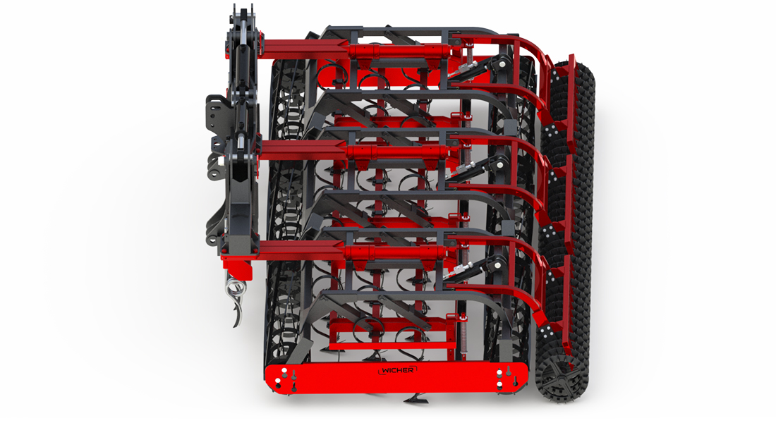 Field cultivator WICHER hydr. foldable - Expom